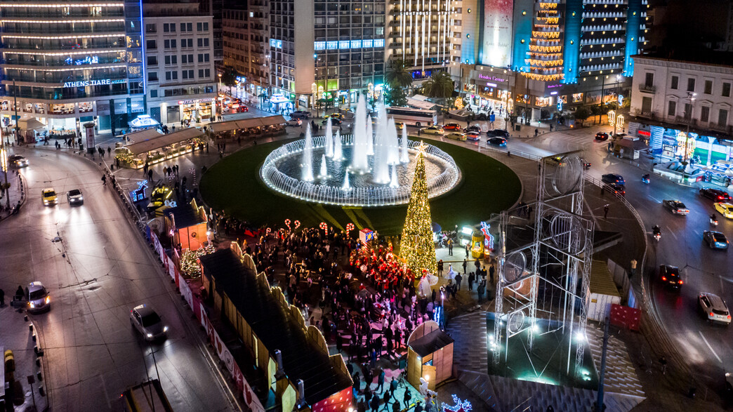 מפריחים את כיכר אומוניה: כך נראה המקום הכי חם כרגע באתונה