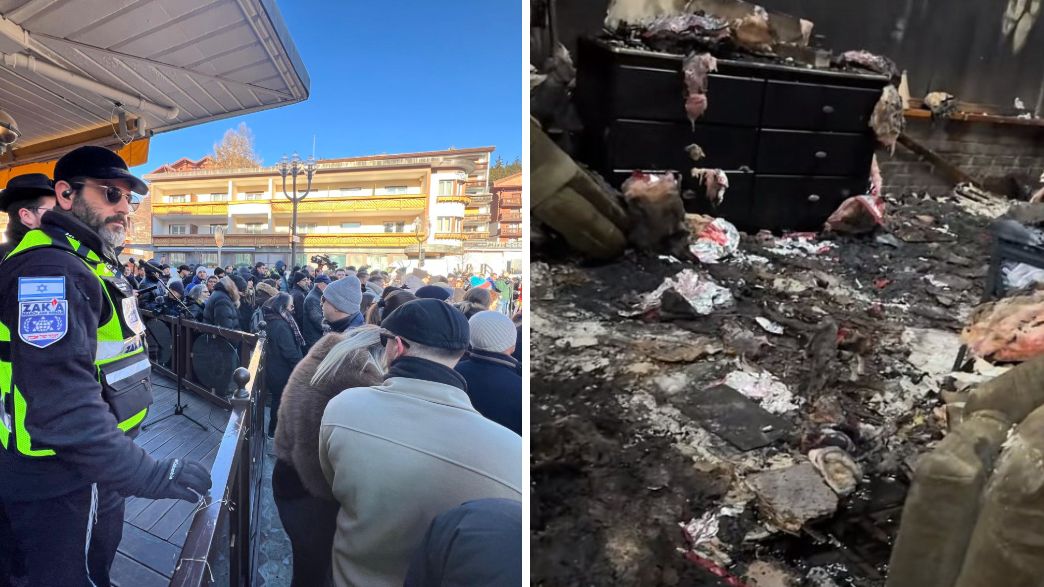 "גופות שלא מצליחים לזהות": המשלחת מישראל מתארת מראות קשים בשווייץ